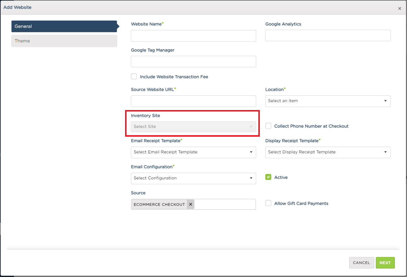Setting Up Inventory Sites – Aluvii