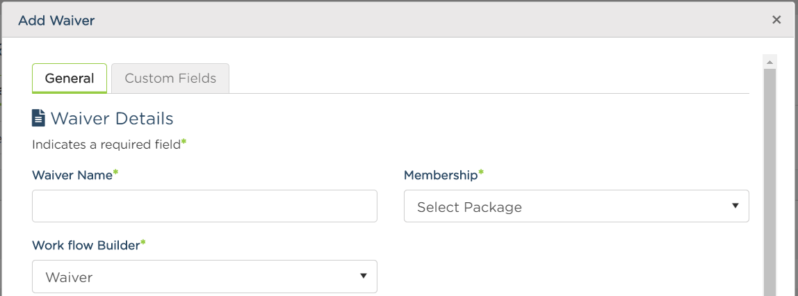Creating Waivers – Aluvii