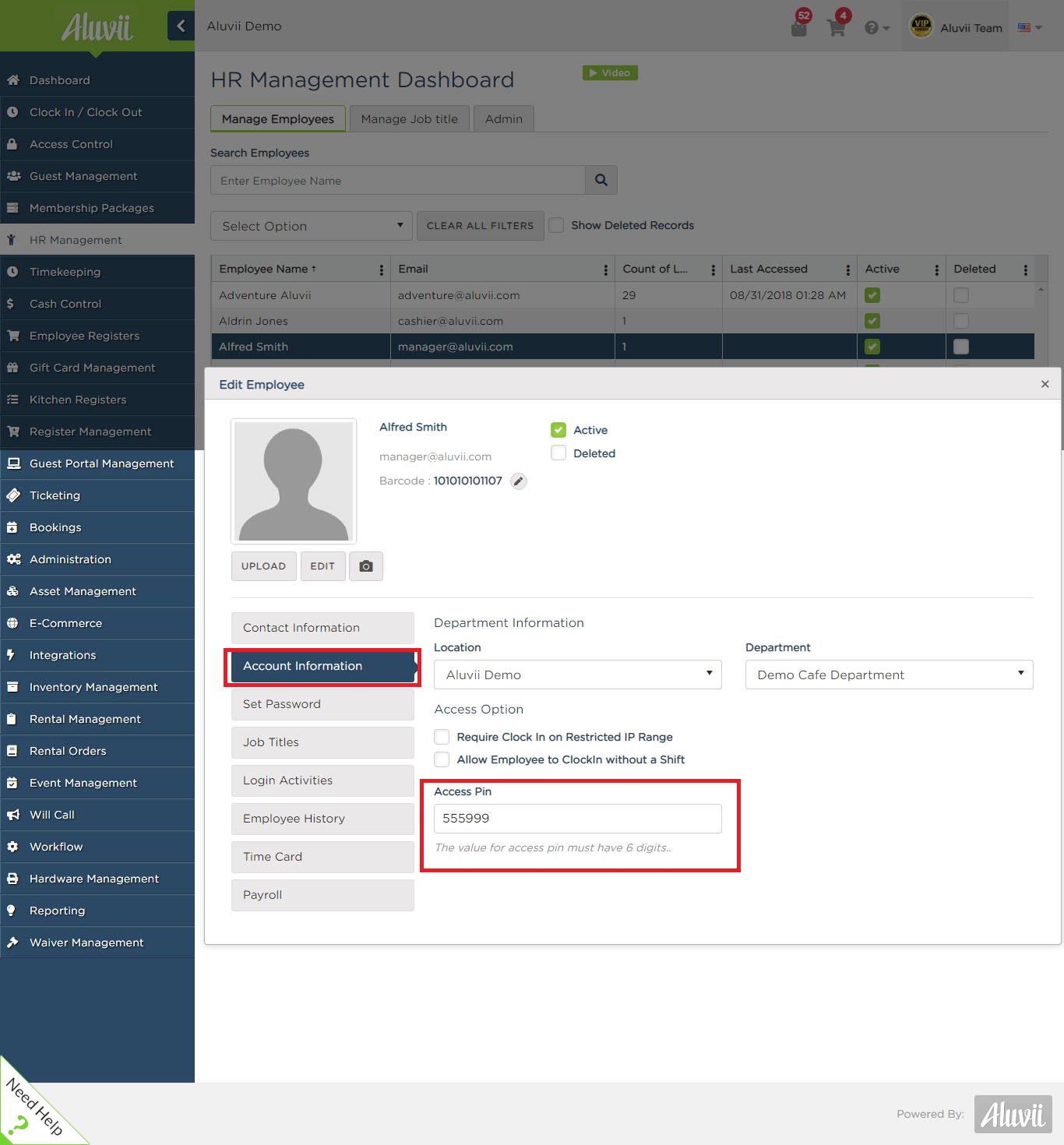 Supervisor Override – Aluvii