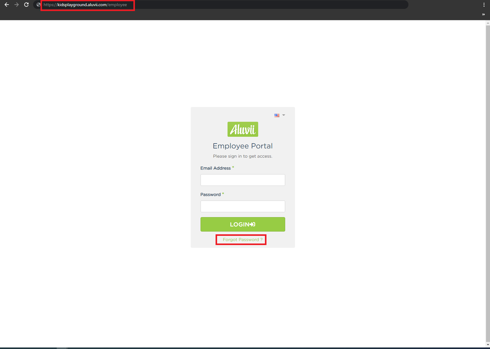 Access Control App – Aluvii