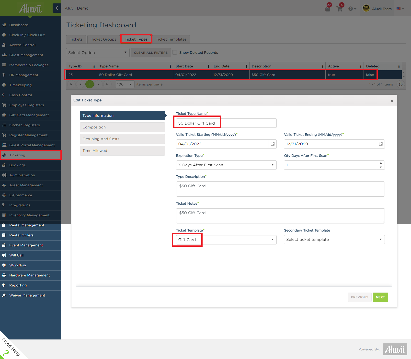 Selling Gift Card Tickets In ECommerce Aluvii