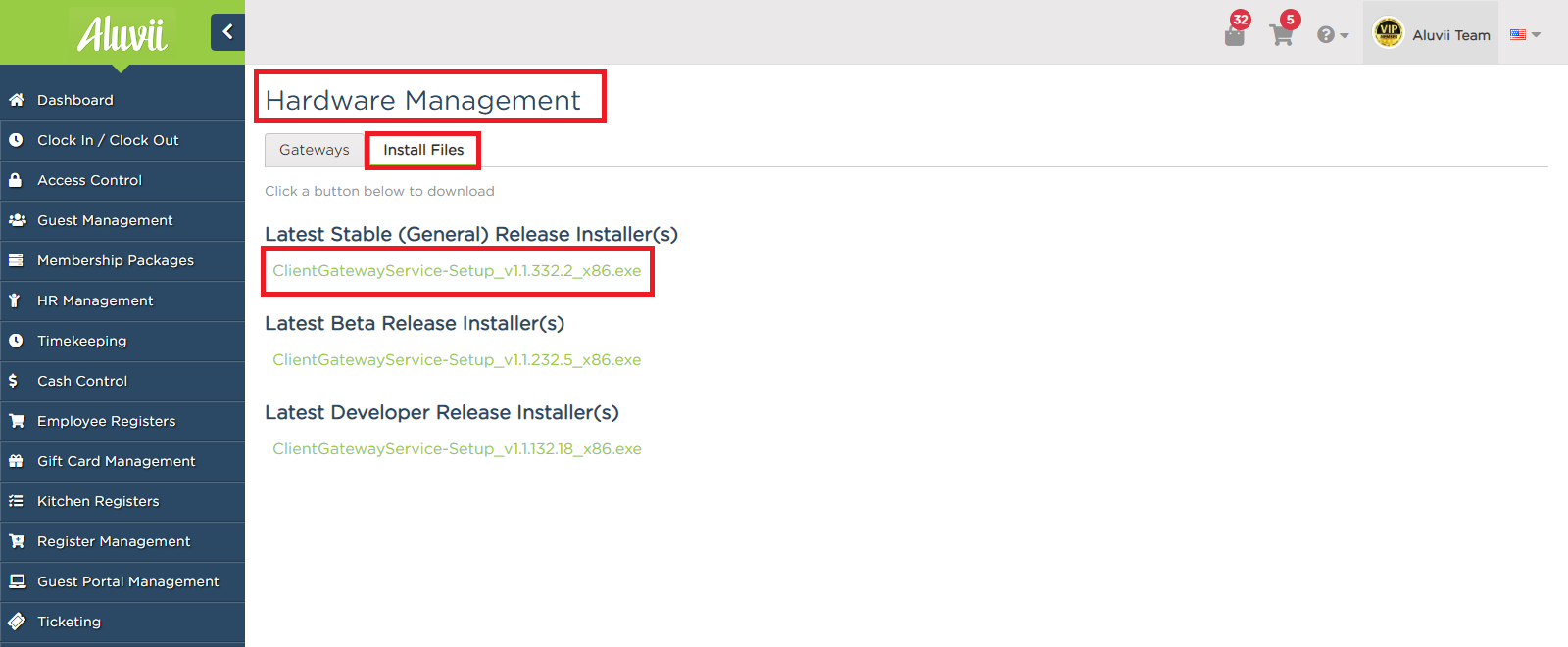 Aluvii Gateway Service Download and Installation Instructions – Aluvii
