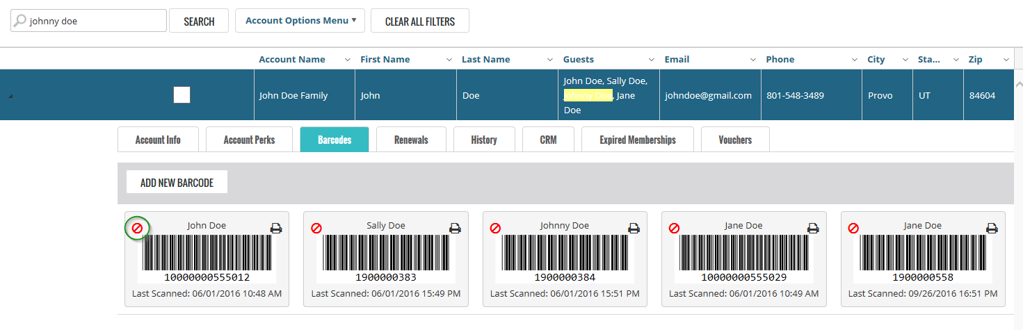 Barcodes – Aluvii